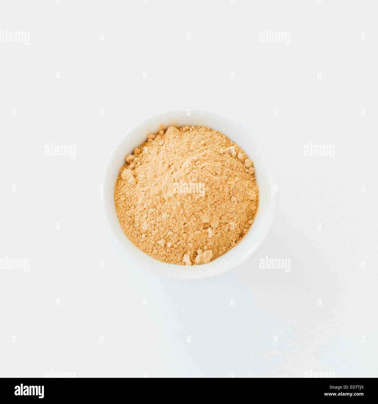Powered Maca root Stock Photo - Alamy