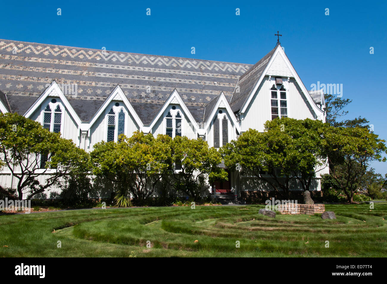 Old St Marys in Holy Trinity church Auckland formerly the cathedral one ...