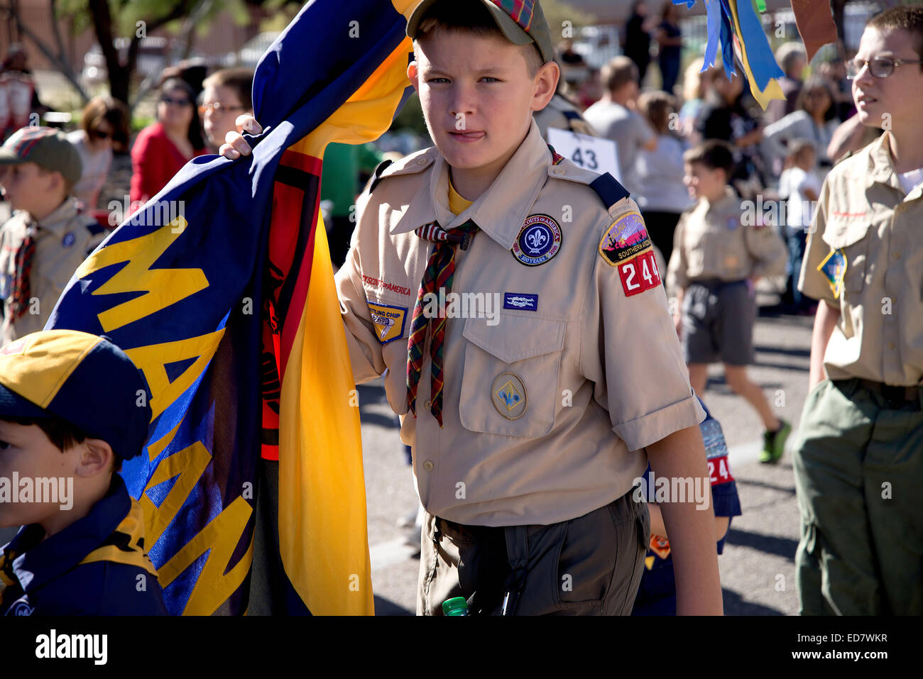 Teen boys in scouts hi-res stock photography and images - Alamy
