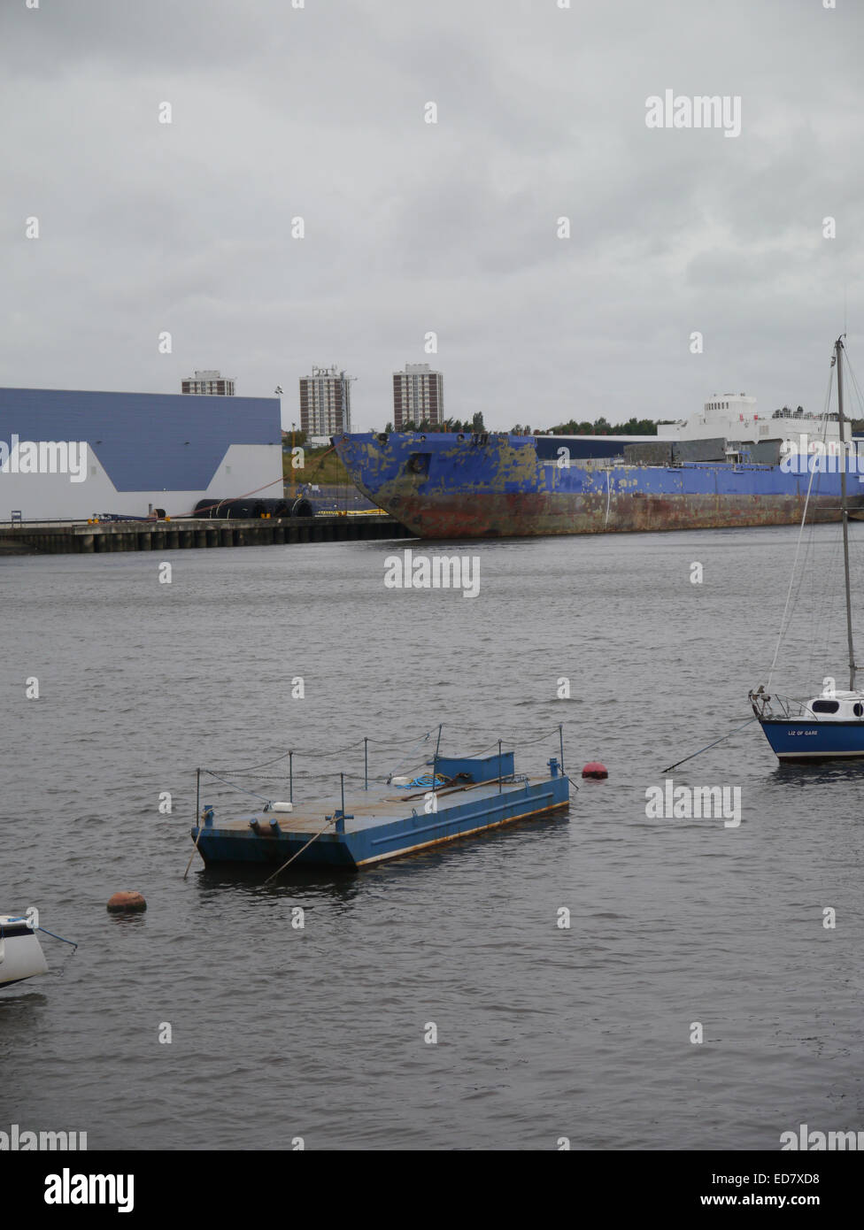 Tyne at Hebburn Newcastle Stock Photo - Alamy