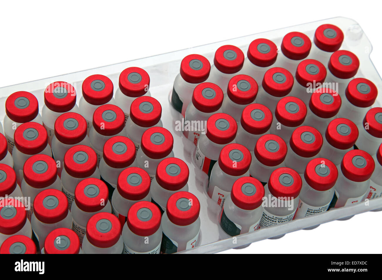 closeup packing of Vaccine isolated on white background Stock Photo - Alamy