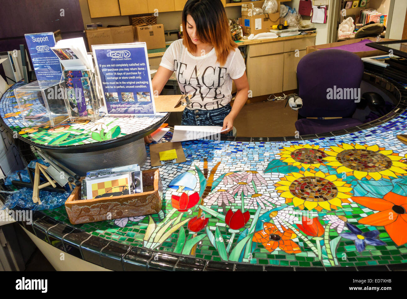 Chicago Illinois,Loop,downtown,Gallery37 Gallery 37,interior inside ...