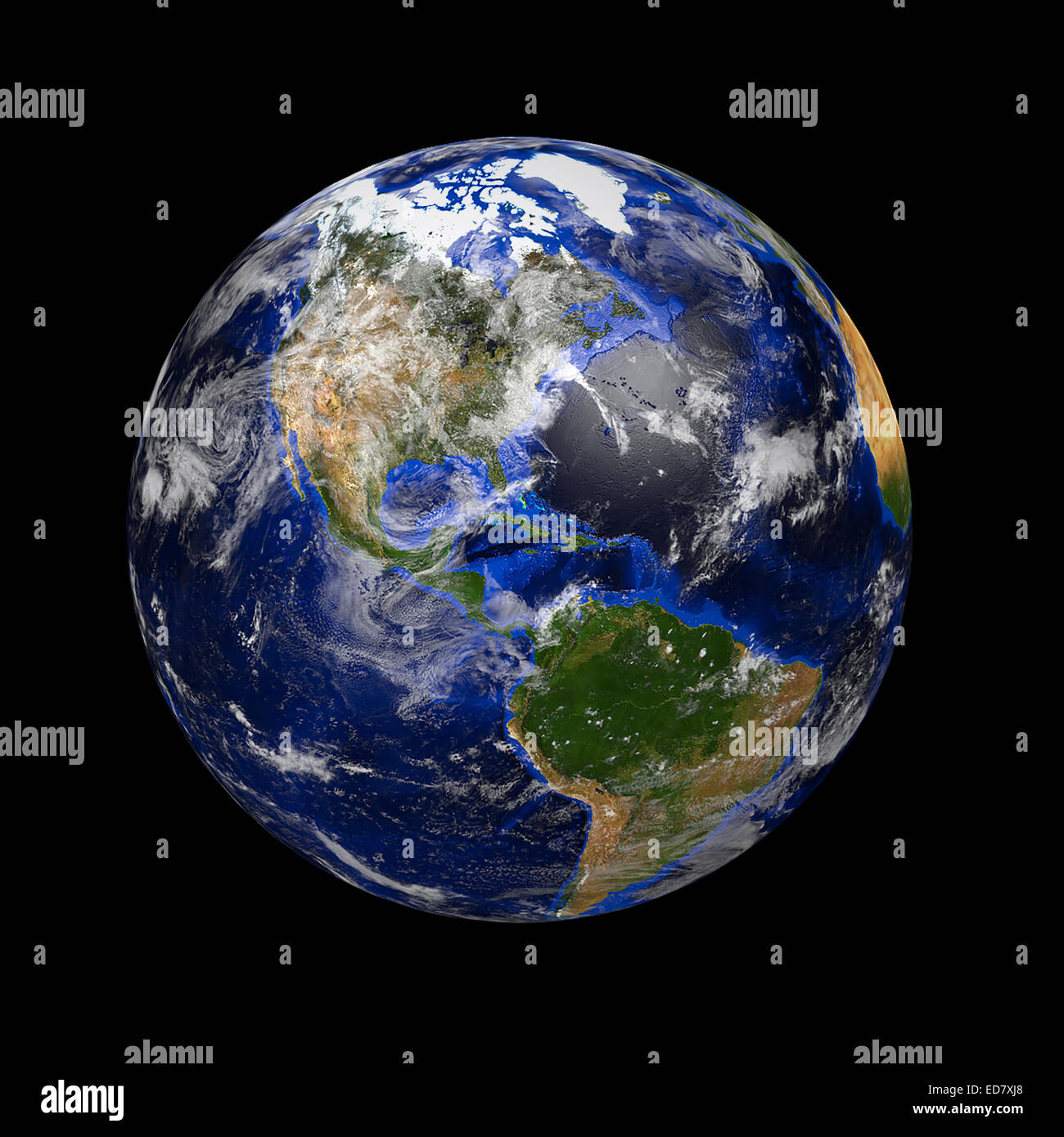 Satellite view of earth hi-res stock photography and images - Alamy