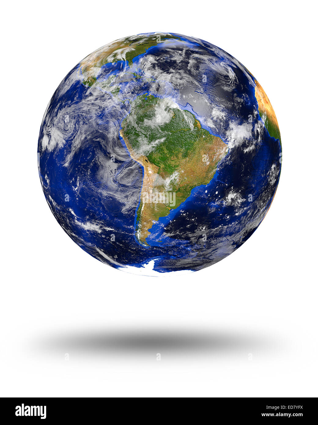 Blue marble map Cut Out Stock Images & Pictures - Alamy