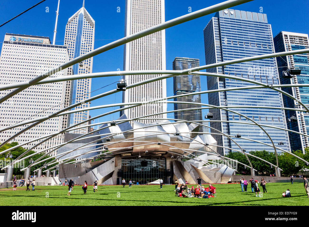 Chicago bandshell High Resolution Stock Photography and Images - Alamy
