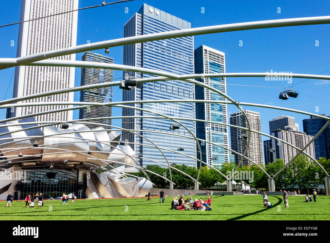Chicago bandshell High Resolution Stock Photography and Images - Alamy