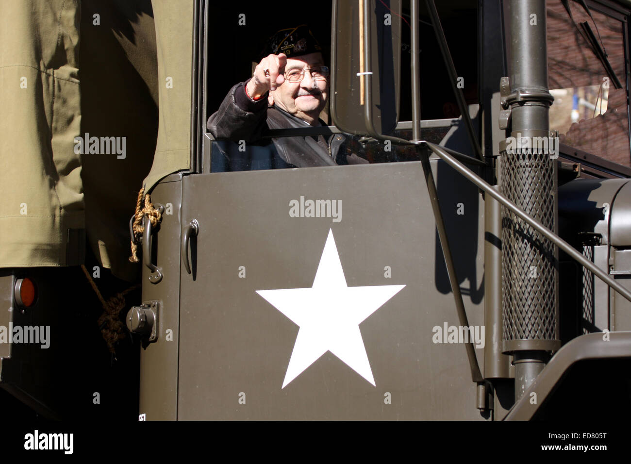 US Army Veteran Commander of 449 Stock Photo - Alamy