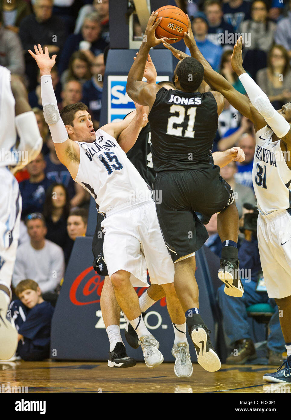 Villanova, PA, USA. 31st Dec, 2014. December 31, 2014: Butler junior ...