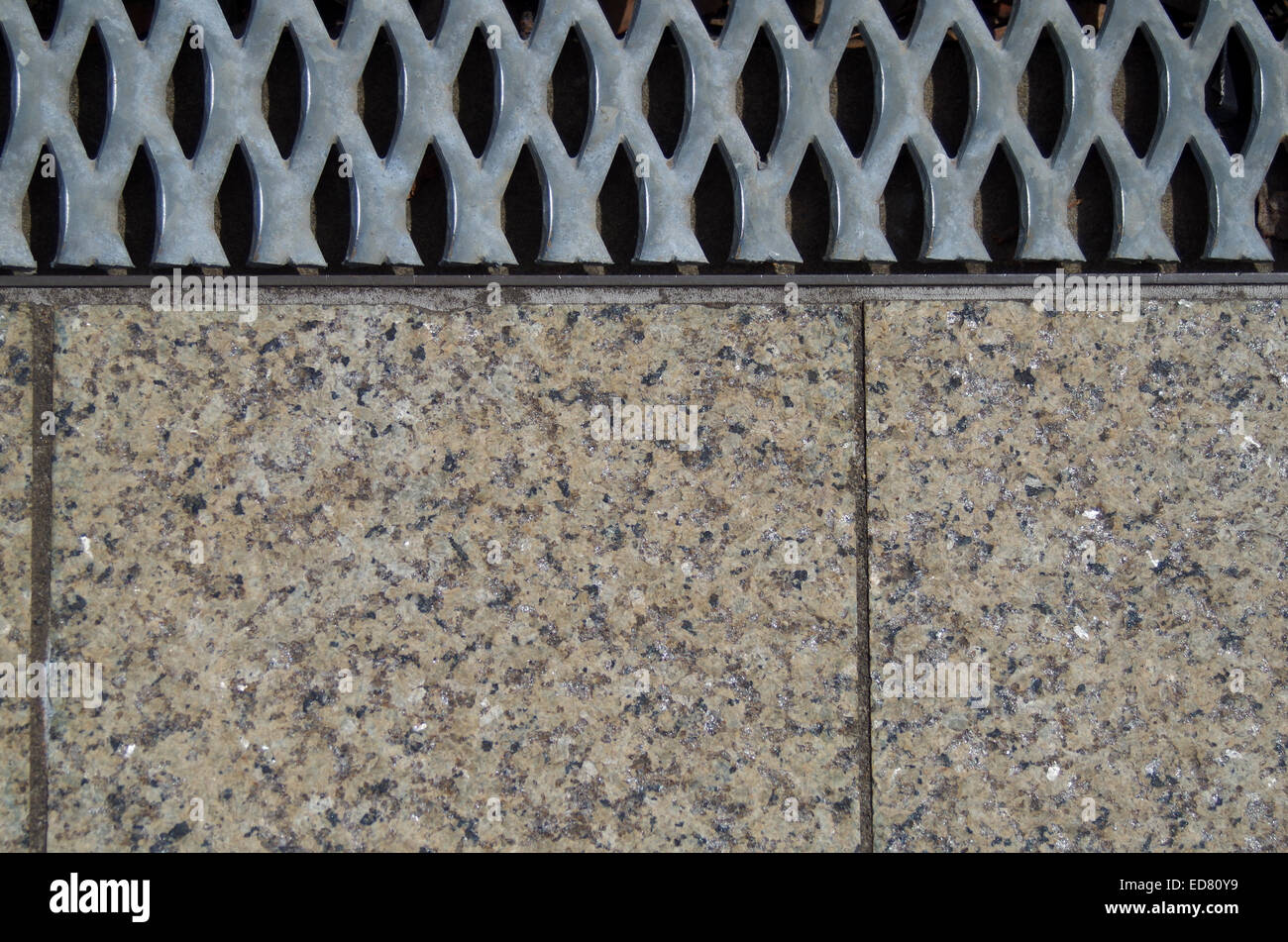 Grill and Tiles Stock Photo - Alamy