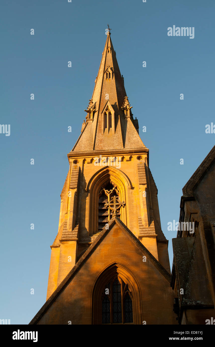 St. Andrew`s Church, Toddington, Gloucestershire, England, UK Stock ...