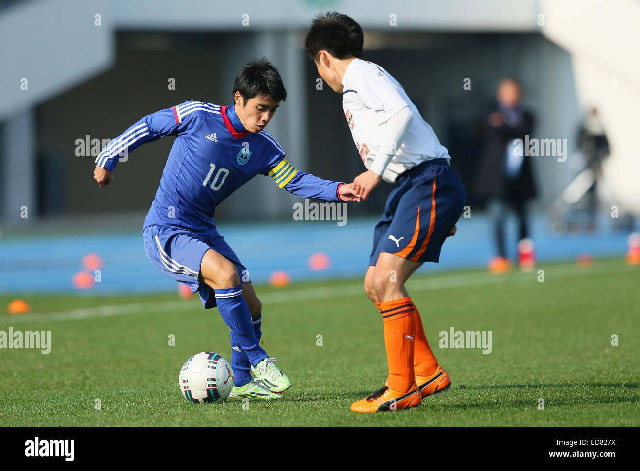 Komazawa Olympic Park Stadium, Tokyo, Japan. 31st Dec, 2014. Shun ...