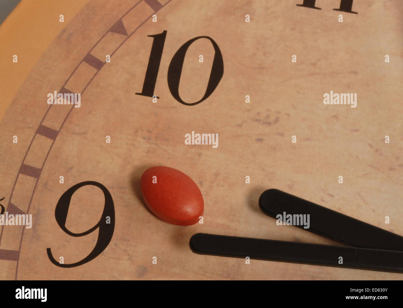 Pill clock hi-res stock photography and images - Alamy
