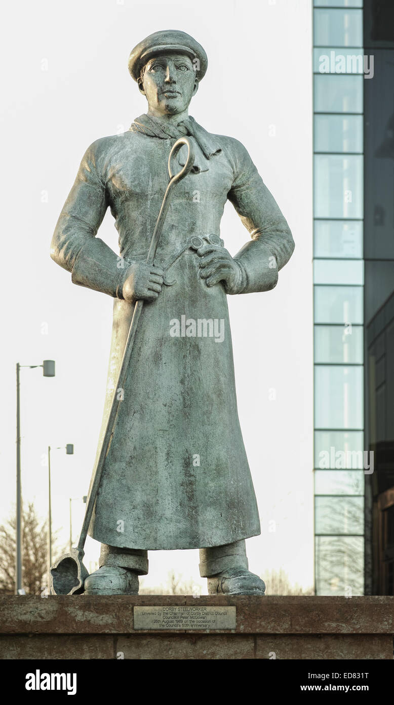 Corby town centre, England Stock Photo - Alamy