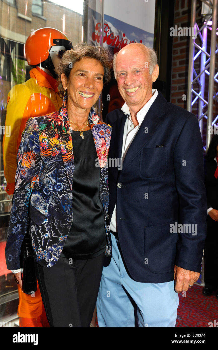 Celebrities attending the Willy Bogner Gala during the Munich Film ...