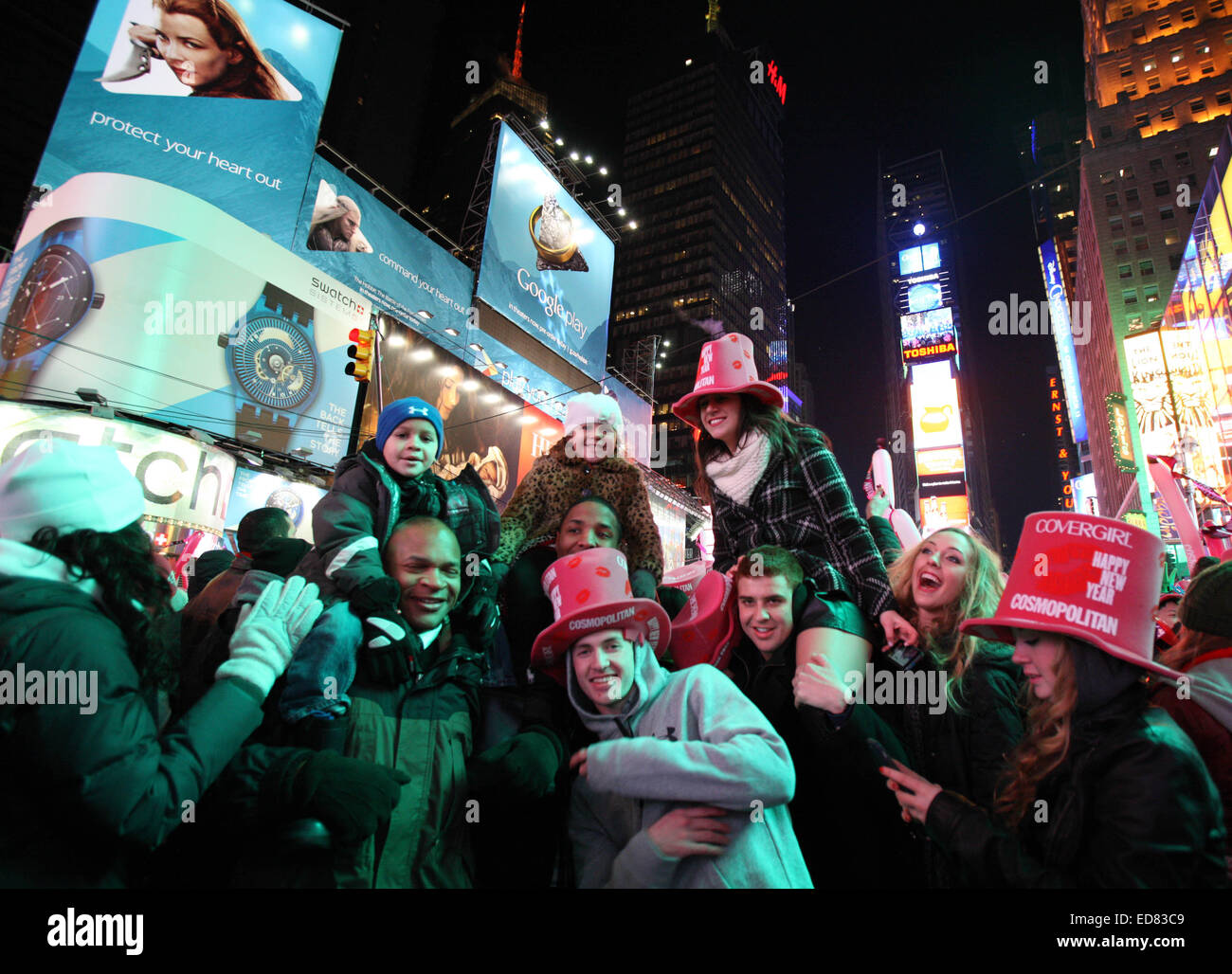 New year's eve times square 1907 hi-res stock photography and images ...