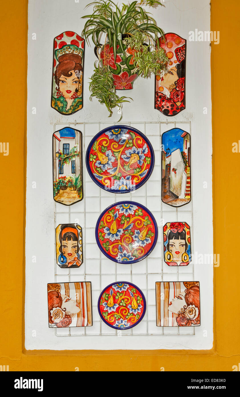 Hand painted ceramic tiles hi-res stock photography and images - Alamy