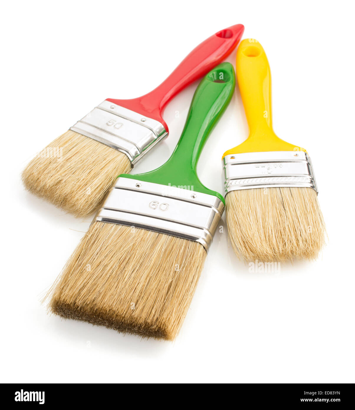 paintbrush isolated on white background Stock Photo - Alamy