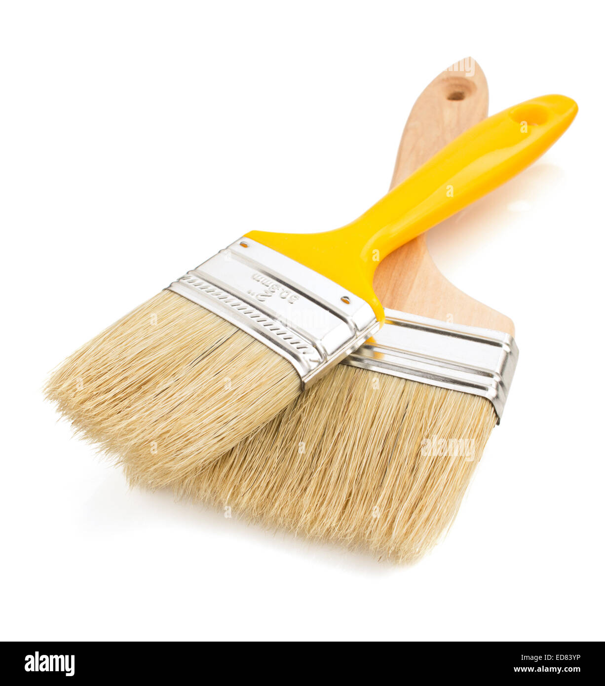 paintbrush isolated on white background Stock Photo - Alamy