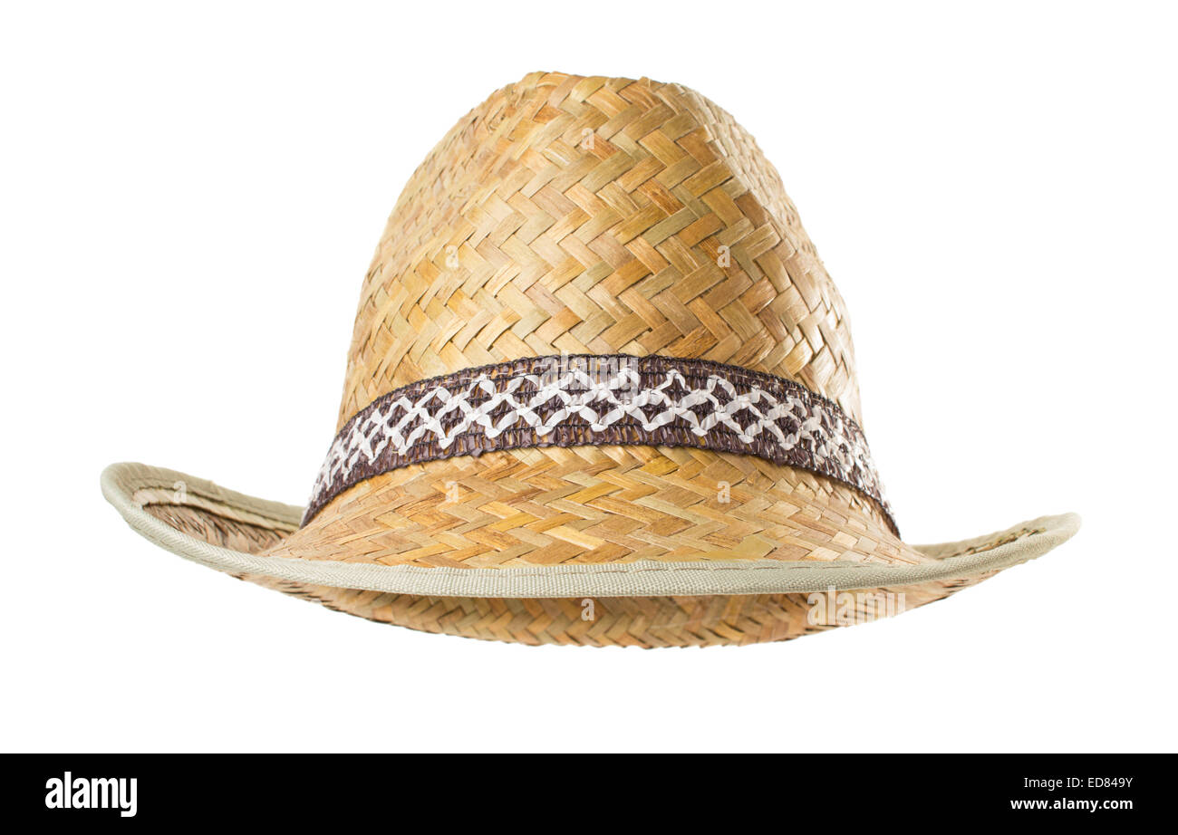 hat isolated on white background Stock Photo - Alamy