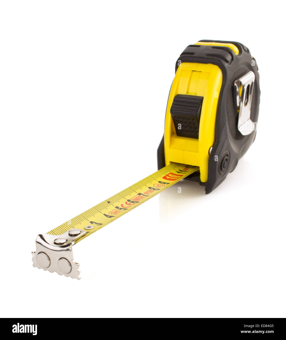 tape measure isolated on white background Stock Photo - Alamy