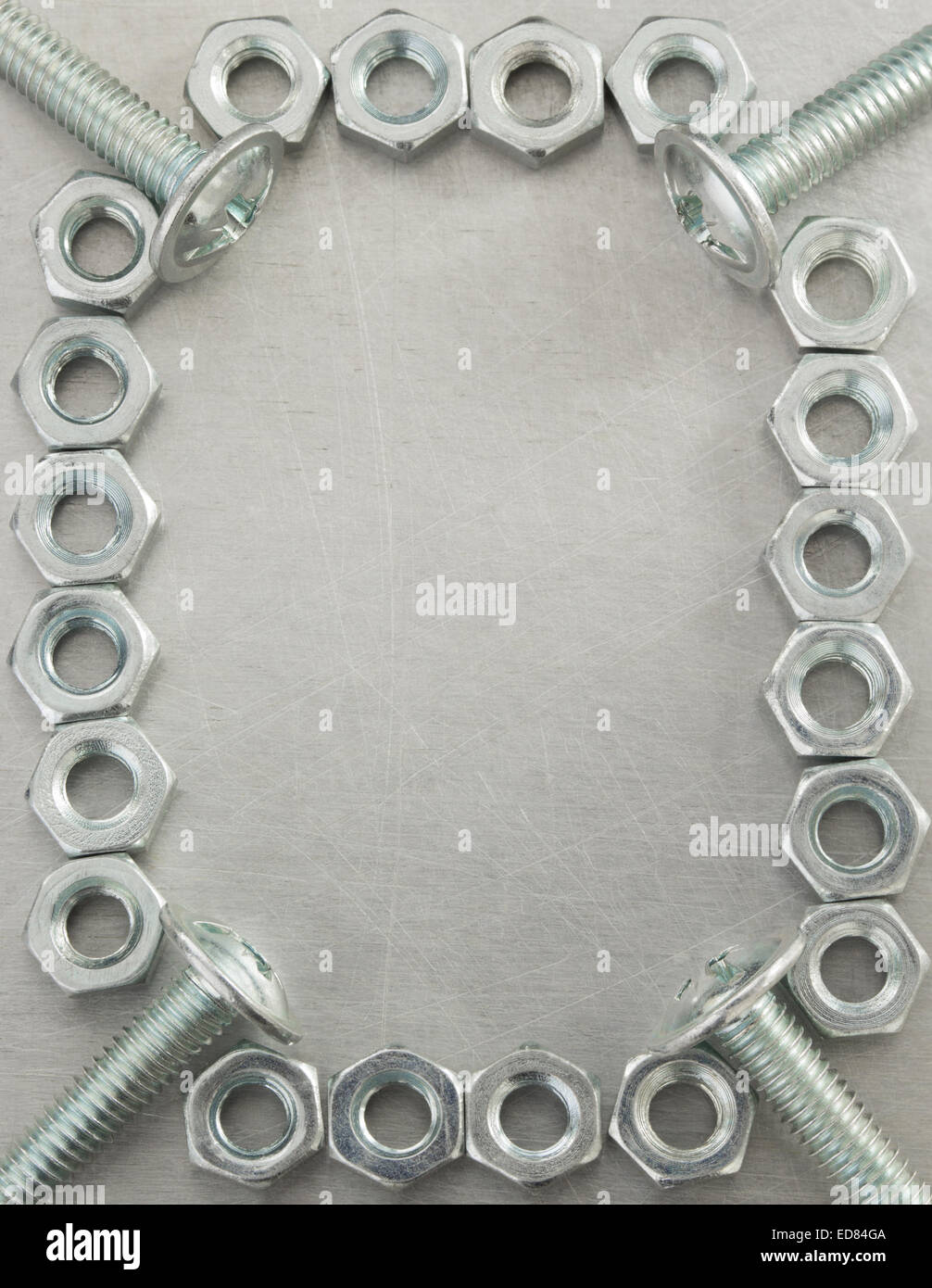hardware tools at metal background texture Stock Photo - Alamy
