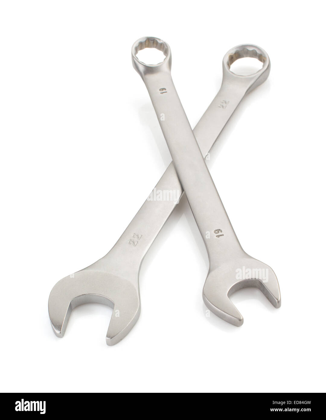 wrench tool isolated on white background Stock Photo - Alamy