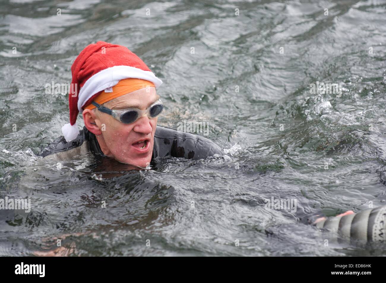 Cold water swimmer hat hi-res stock photography and images - Alamy