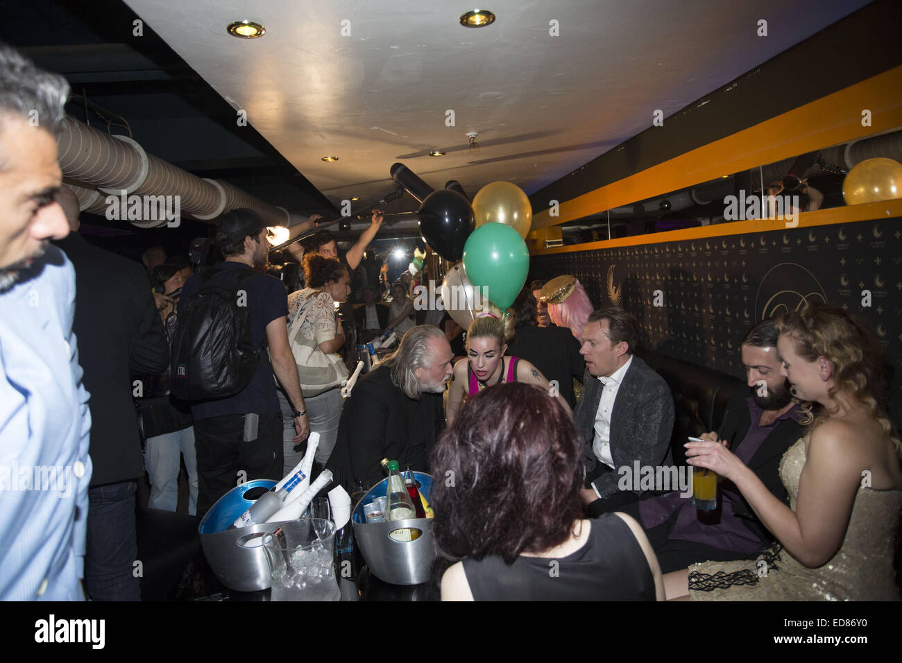 Aftershow party for German TV show Das perfekte Promi Dinner at Pivileg ...