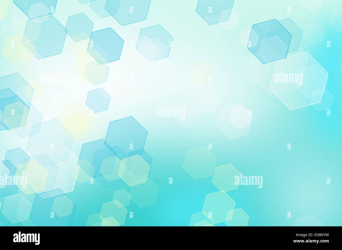 Abstract honeycomb background with bokeh effect. From series backgrounds and textures Stock ...