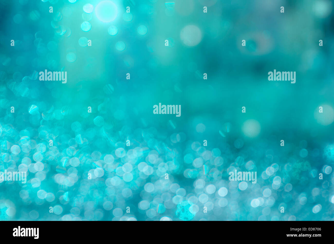 Abstract circular bokeh cold blue background From series Abstract and ...