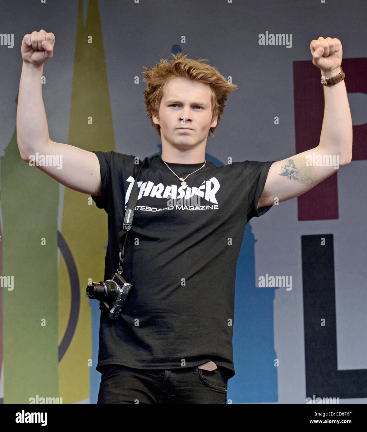 London Gay Pride 2014 - Performances Featuring: Sam Strike Where ...