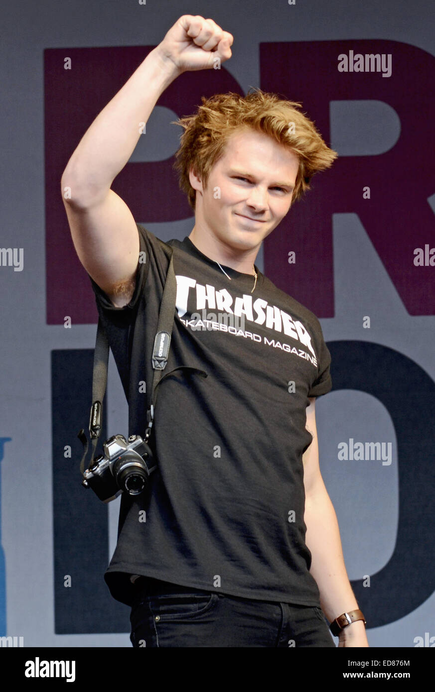 London Gay Pride 2014 - Performances Featuring: Sam Strike Where ...