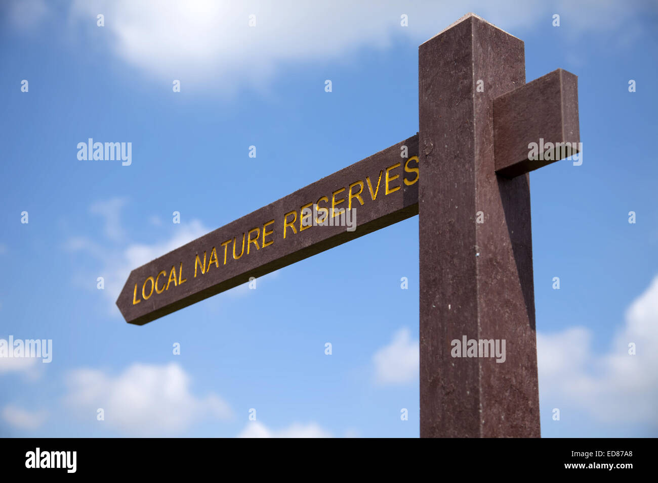 Local nature reserve sign hi-res stock photography and images - Alamy
