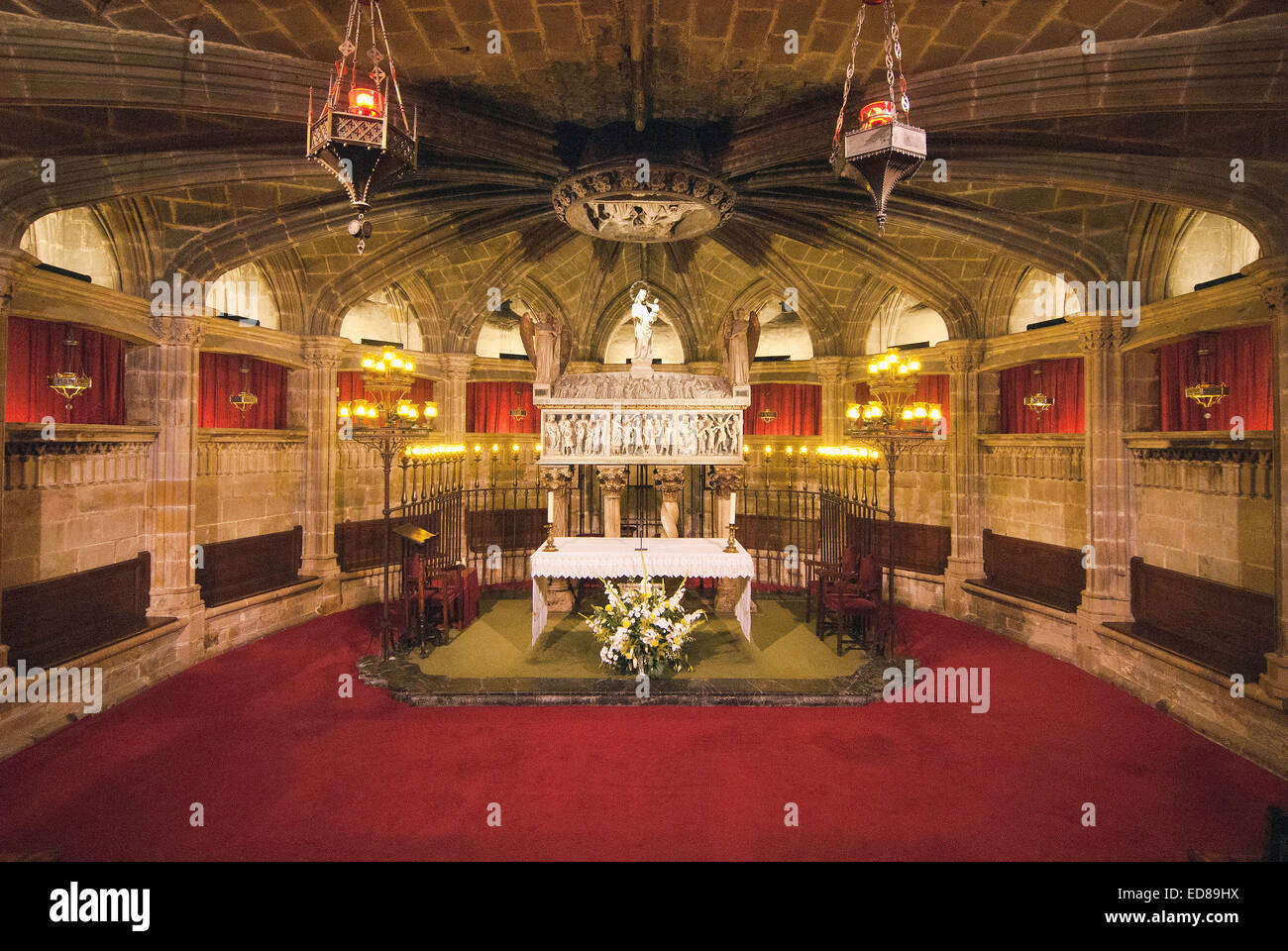 Crypt of cathedral hi-res stock photography and images - Alamy