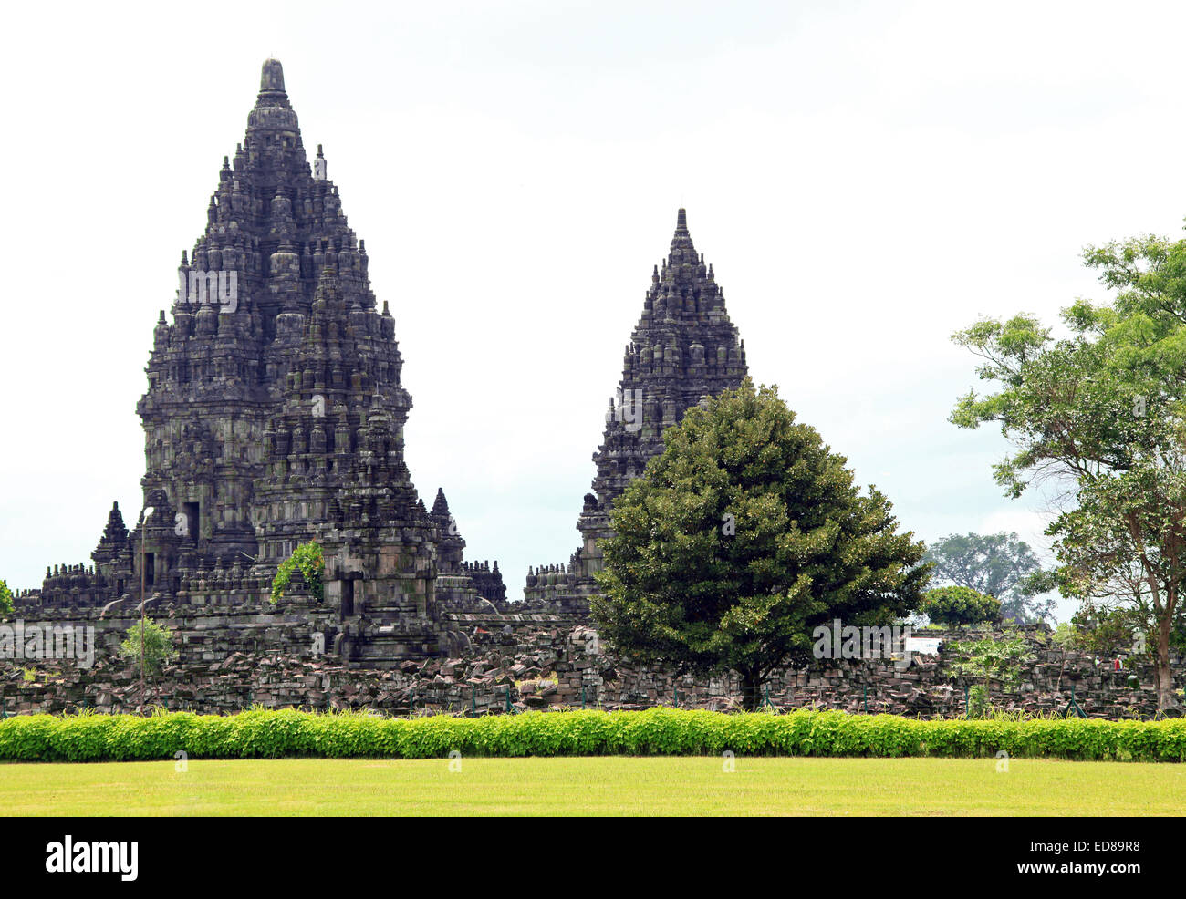 Architecture of Ancient Prambanan Temple Ruin, Yogyakarta, Java ...