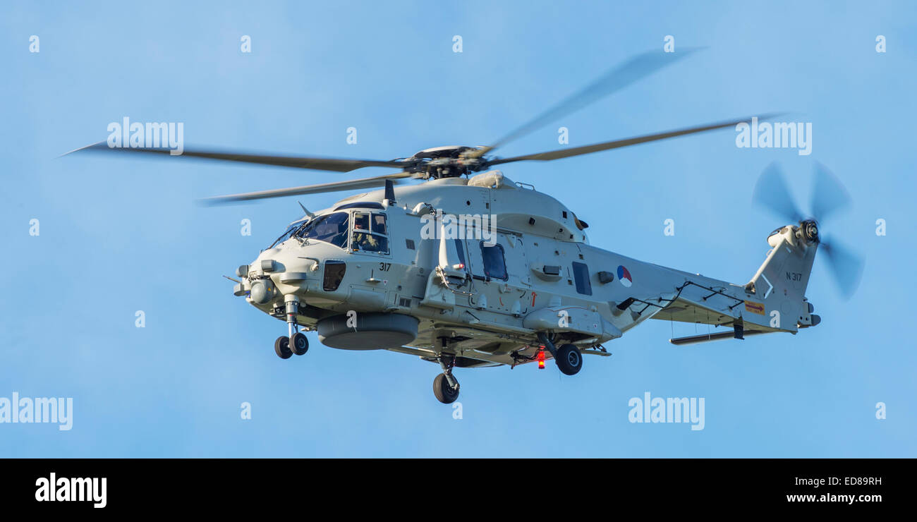 Royal Netherlands Navy NH90 Helicopter during visit to RNAS Culdrose ...