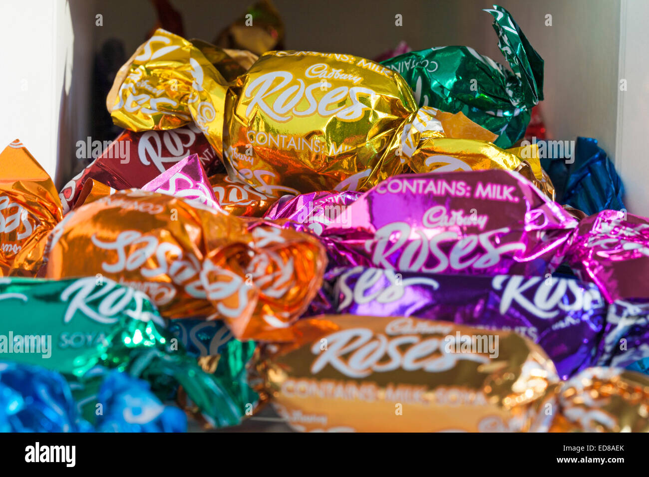 Cadbury roses chocolates hi-res stock photography and images - Alamy
