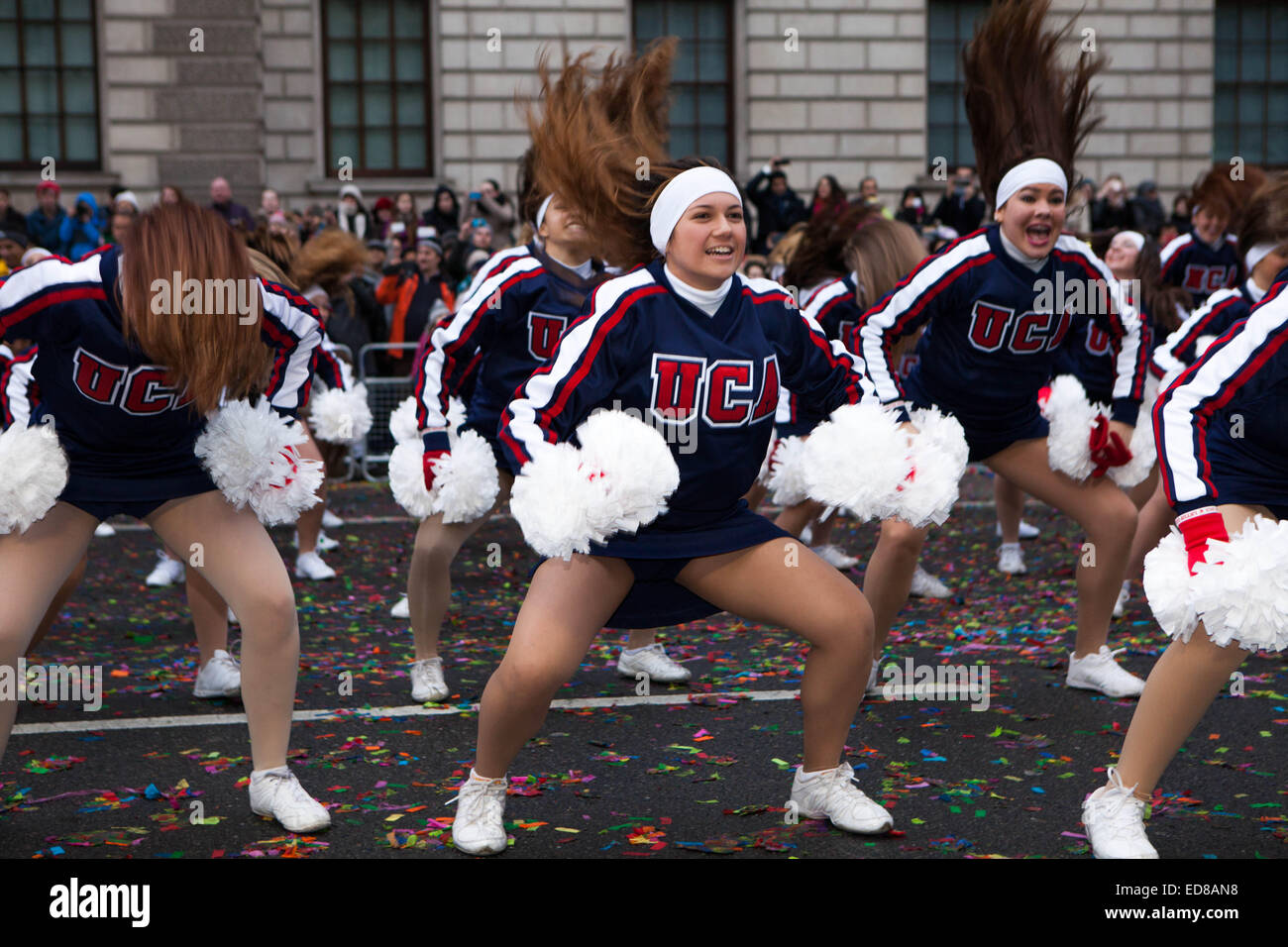 Westminster, Central London, London, UK 1st January 2015 Universal ...