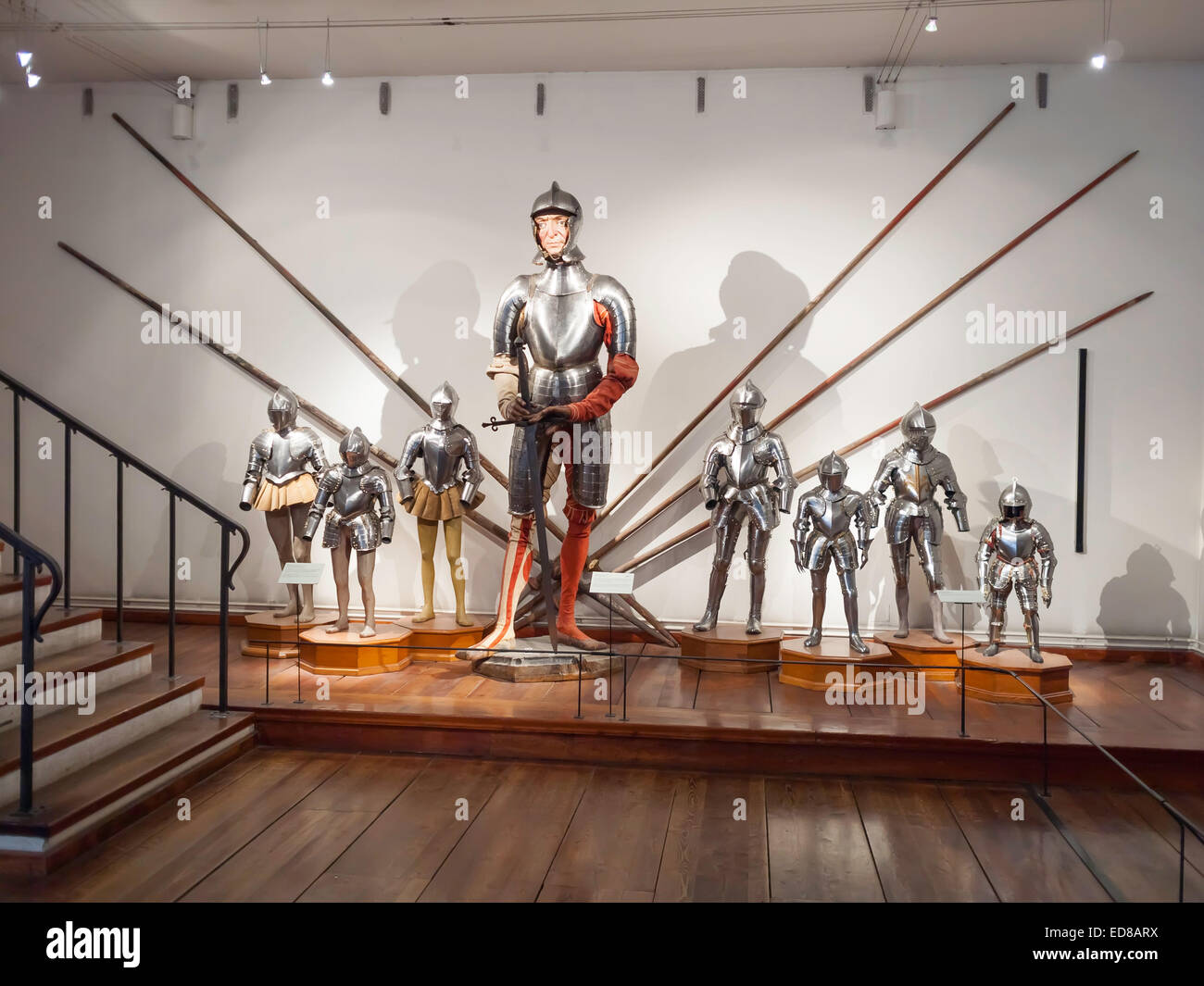 Armor armour museum helmet hi-res stock photography and images - Alamy