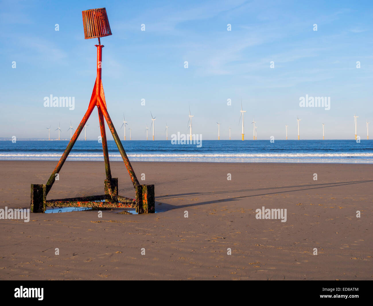 Groyne marker hi-res stock photography and images - Alamy