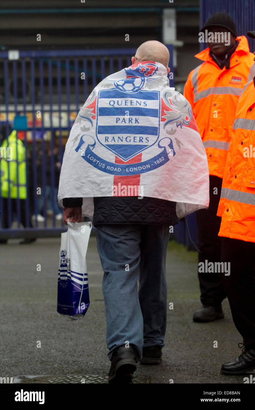 Queens park rangers fans loftus road hi-res stock photography and ...