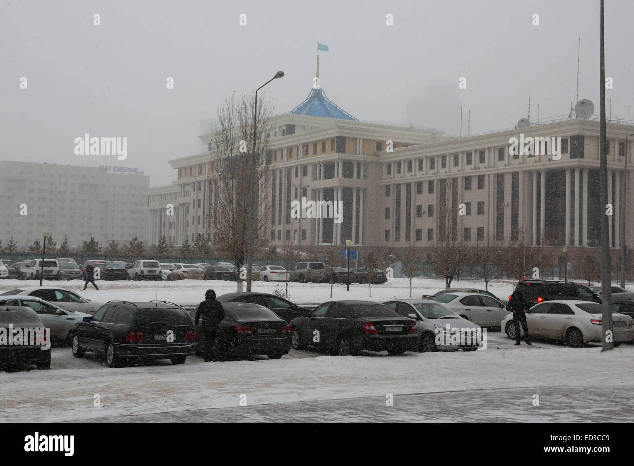 Kazakhstan snow hi-res stock photography and images - Alamy