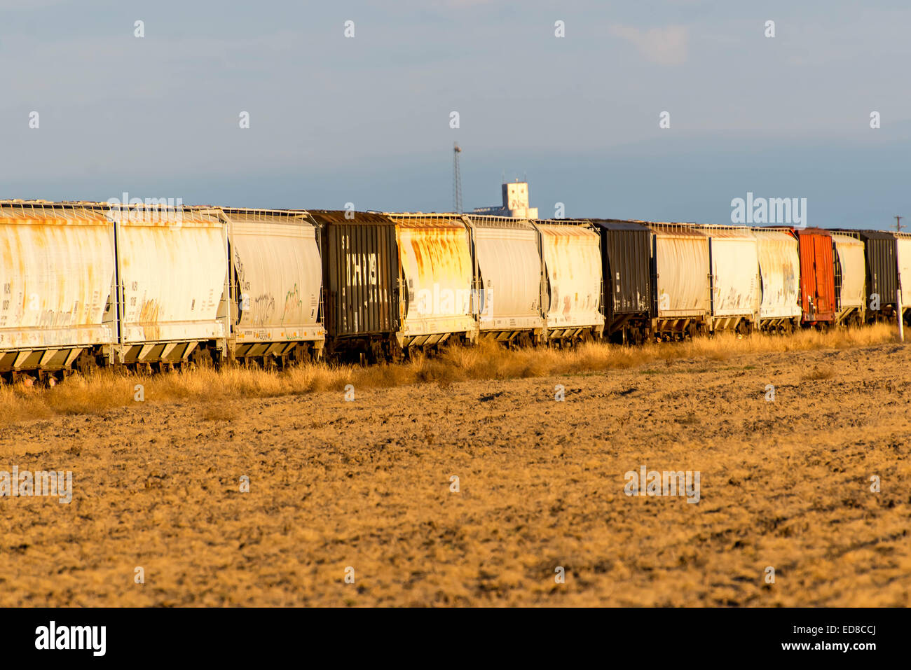 Rural landscape train hi-res stock photography and images - Alamy