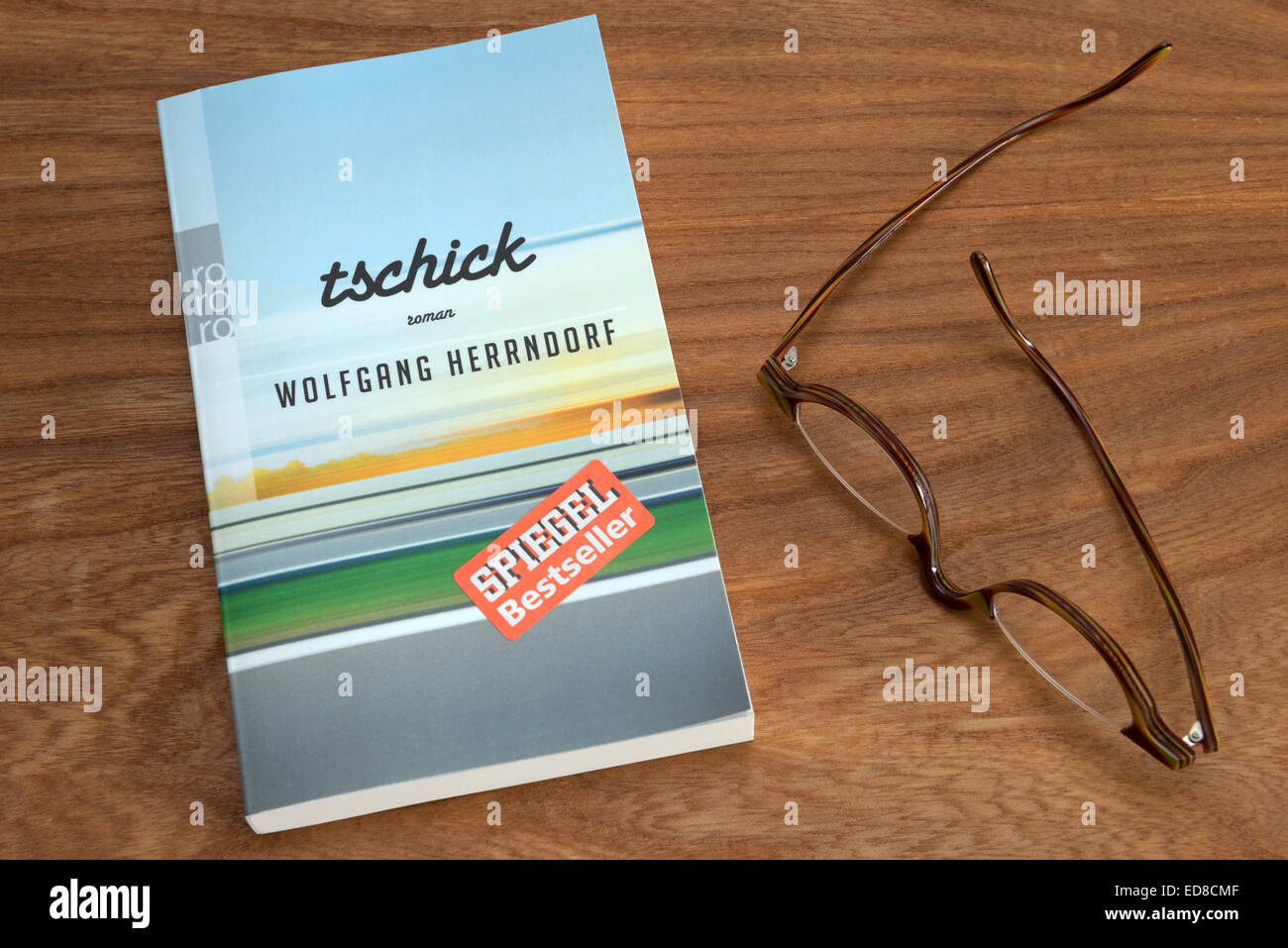 Tschick by Wolfgang Herrdorf a Spiegel best selling book Stock Photo ...