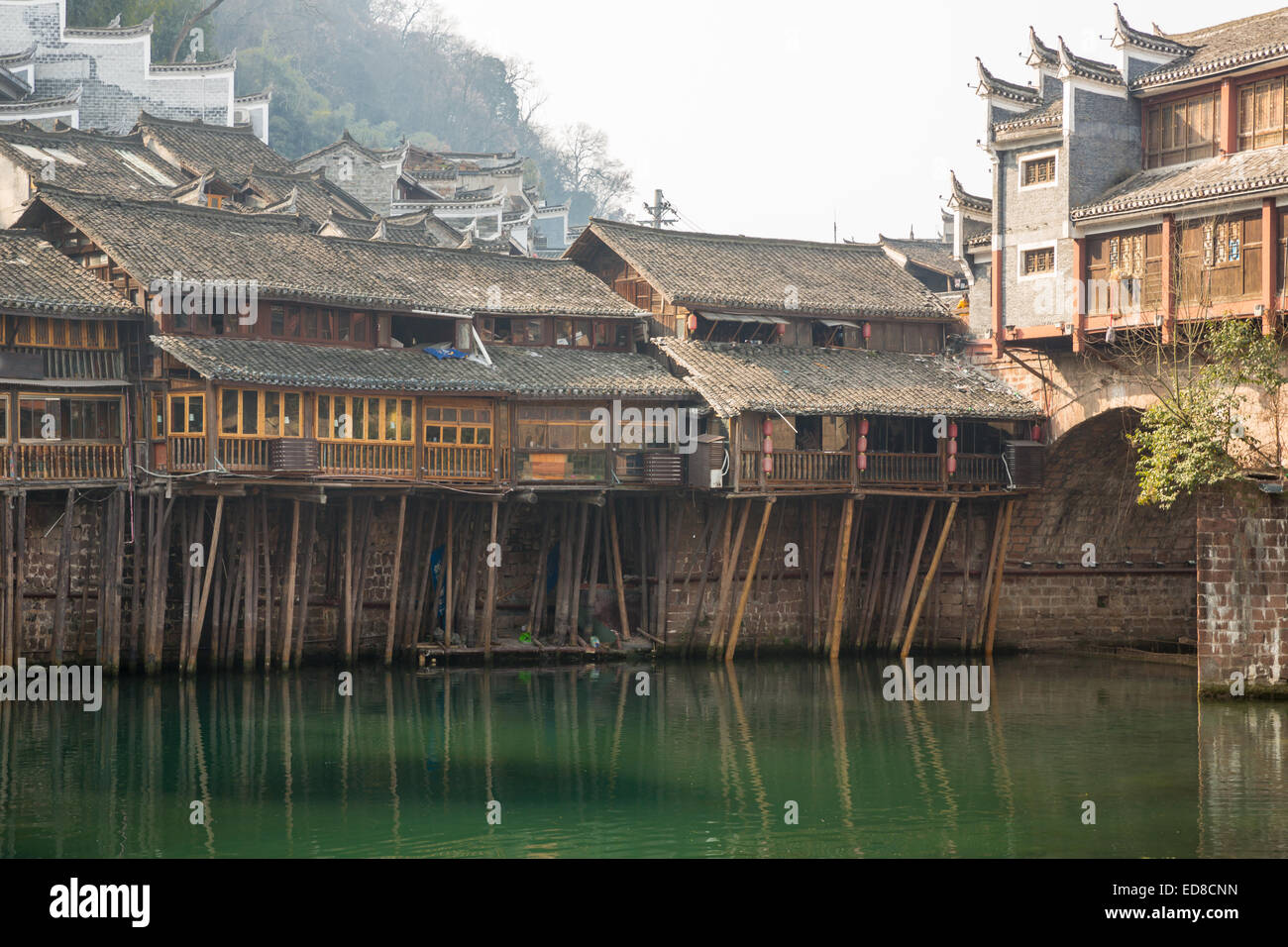 Fenghuang (Phoenix) ancient town Hunan province, China Stock Photo - Alamy