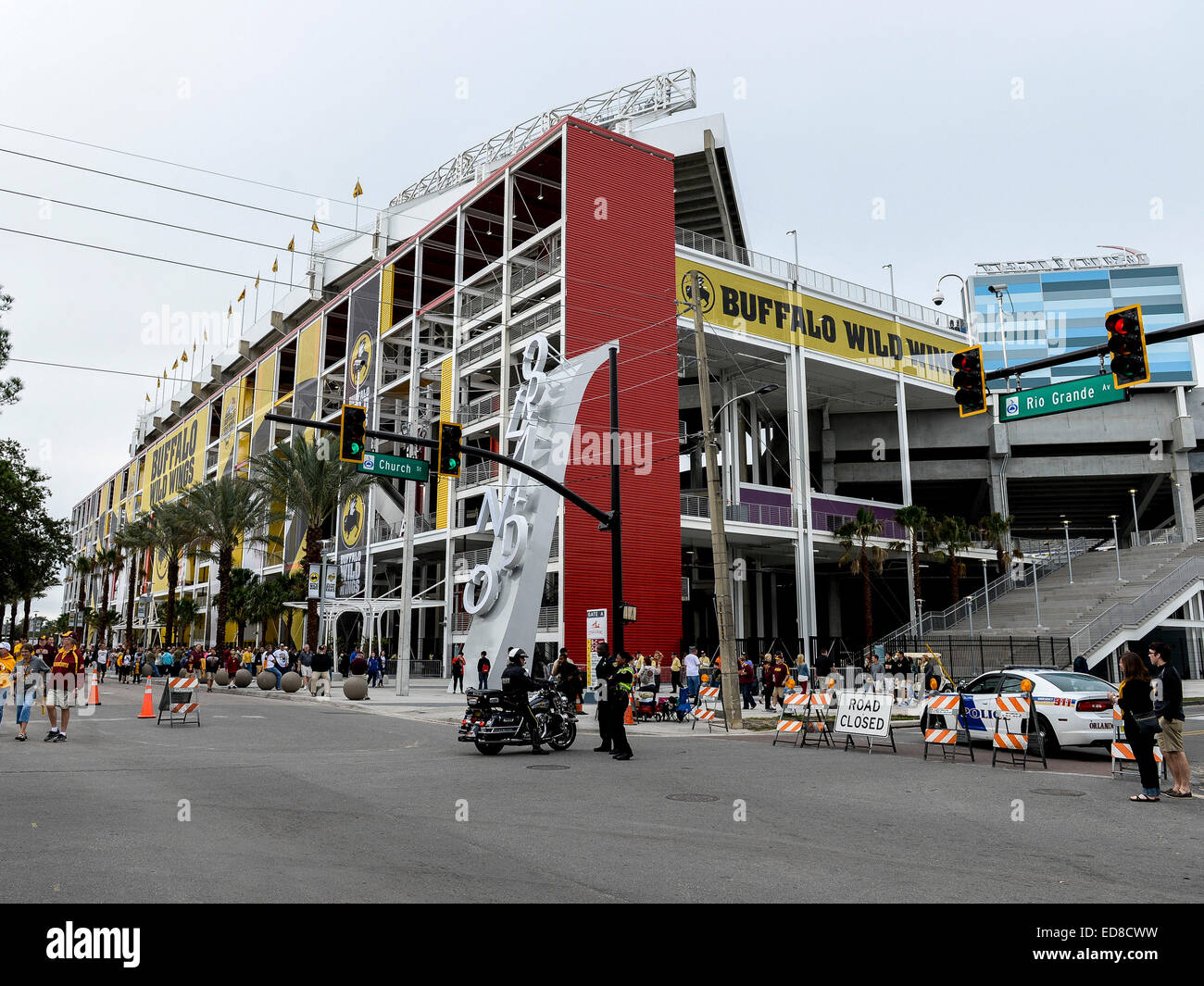 Orlando, FL, USA. 1st Jan, 2015. The remodeled Orlando Citrus seen from ...
