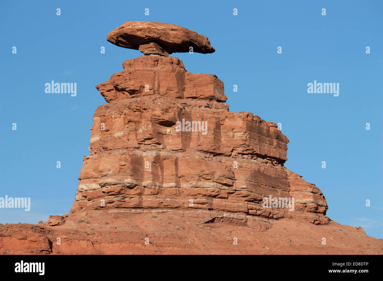 USA, Utah, near Mexican Hat, Mexican Hat Rock Stock Photo - Alamy