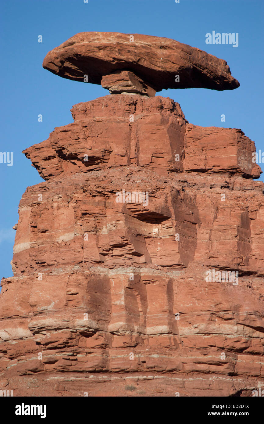 USA, Utah, near Mexican Hat, Mexican Hat Rock Stock Photo - Alamy