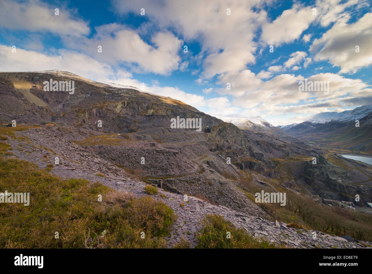 Llanberis slate quarry hi-res stock photography and images - Alamy