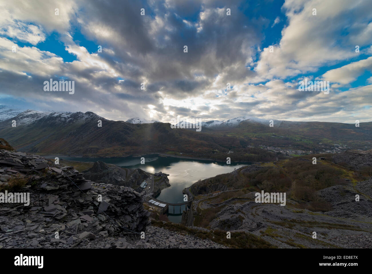 Llanberis slate quarry hi-res stock photography and images - Alamy